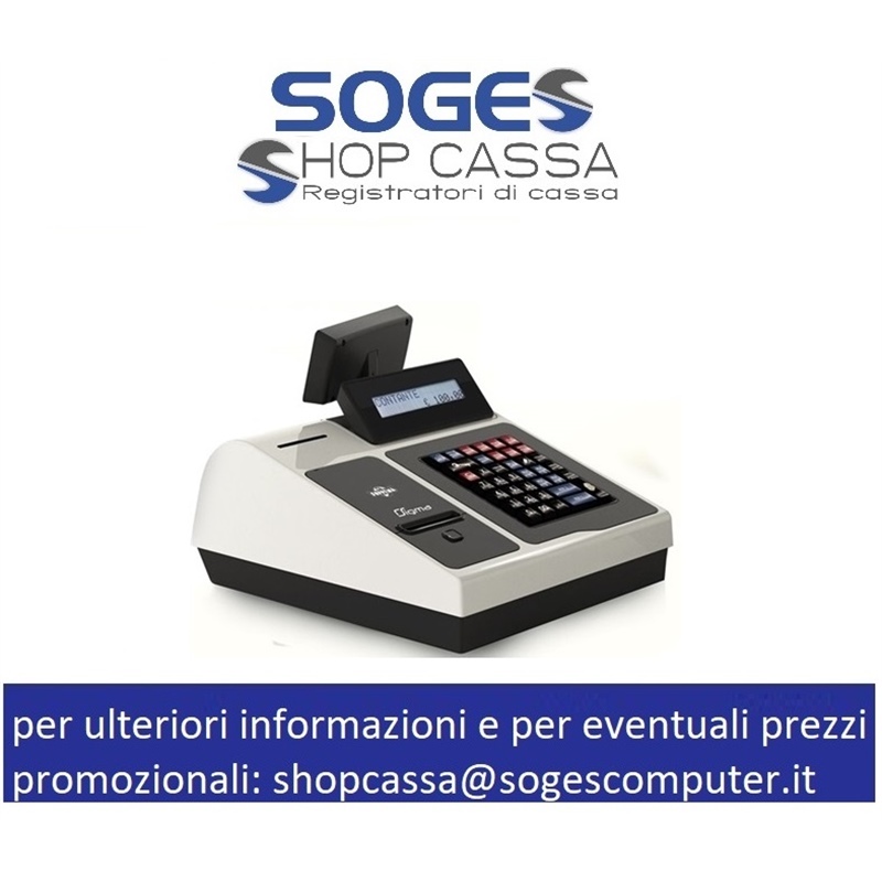 Registratore di cassa Ditron Elsi Suprema Sigma R1 - larghezza carta ...